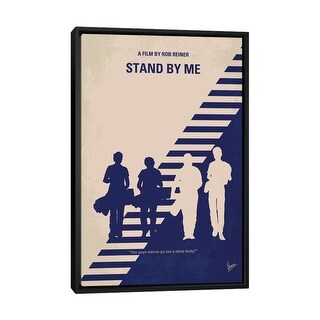 iCanvas "Stand By Me Minimal Movie Poster" by Chungkong Framed Canvas Print - Bed Bath & Beyond ...